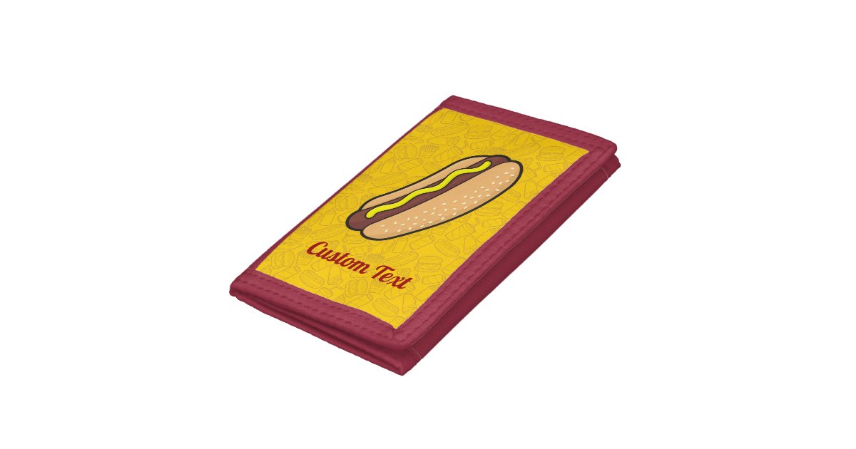 Hotdog Trifold Wallet | Zazzle