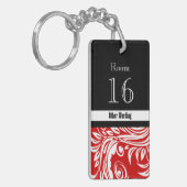 Hotel lodge resort room key keychain | Zazzle