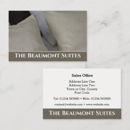 Hotel or Accommodation Business Card. Business Card | Zazzle