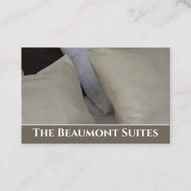 Hotel or Accommodation Business Card. Business Card | Zazzle