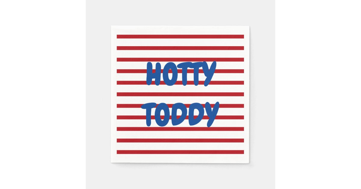 Hotty Toddy Events Napkins | Zazzle