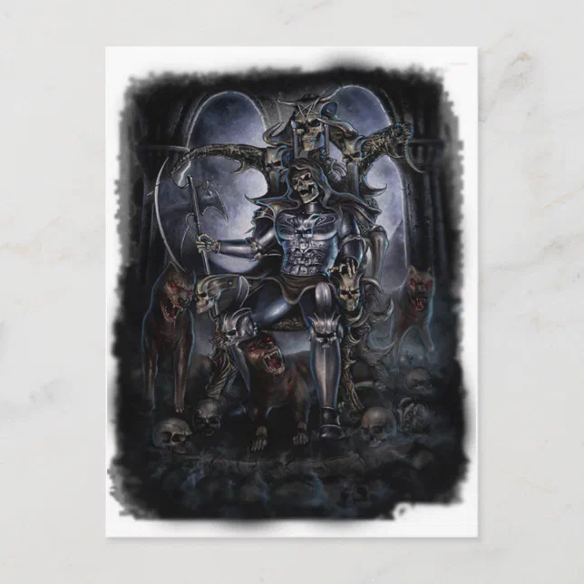 Hounds of Hell Postcard | Zazzle