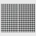 Houndstooth pattern wrapping paper | Zazzle