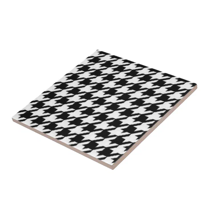 Houndstooth tile | Zazzle