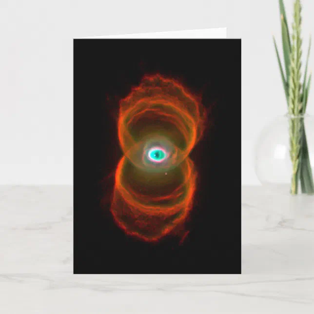 Hourglass Nebula Space Astronomy Card | Zazzle