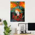 House 1977 Nobuhiko Obayashi Vintage Japanese Poster | Zazzle