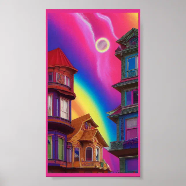 House Art Poster | Zazzle