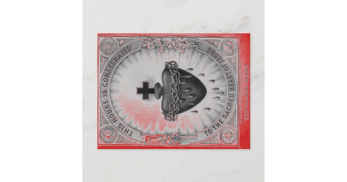 House blessing postcard | Zazzle