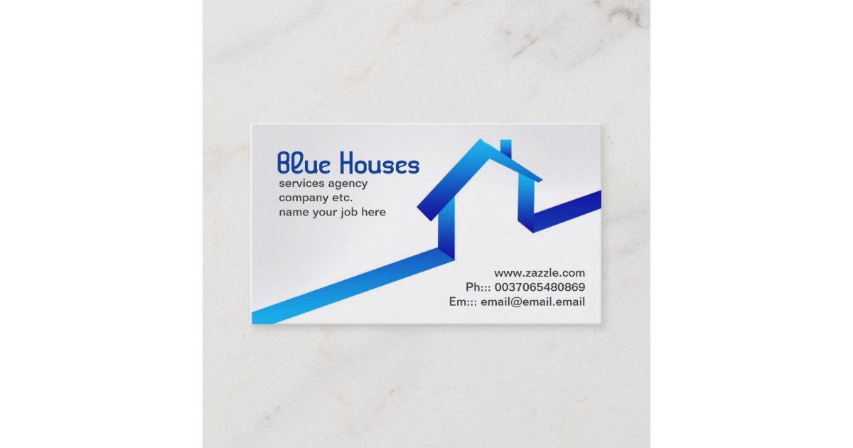 house business card | Zazzle