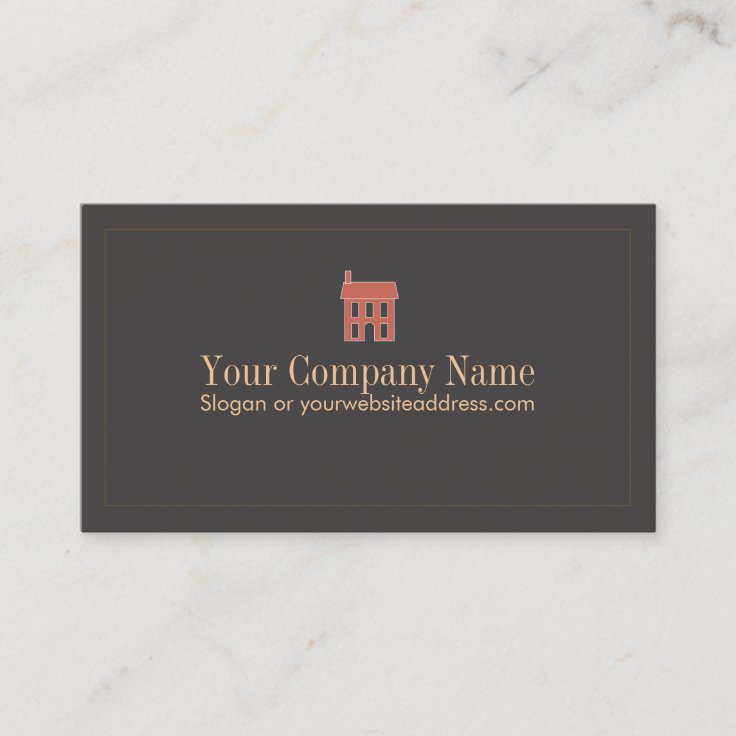 House Business Card | Zazzle