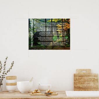 House by the Side of the Road Poster | Zazzle