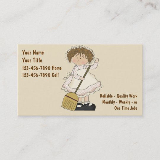 House Cleaning Business Cards Zazzle House Cleaning Business Cards Zazzle