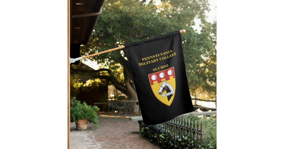 HOUSE FLAG w/'67 - '72 PMC SEAL Logo | Zazzle