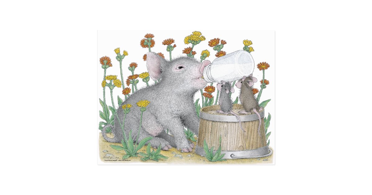 House-Mouse Designs® Postcard | Zazzle.com