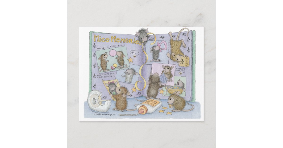 House-Mouse Designs® Postcard | Zazzle