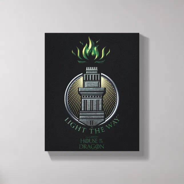 HOUSE OF THE DRAGON | House Hightower Sigil Canvas Print | Zazzle