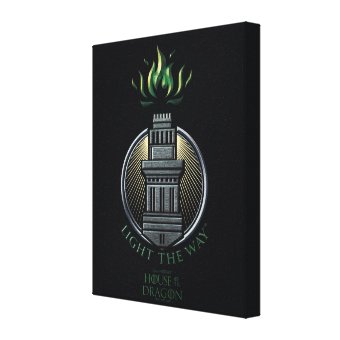 HOUSE OF THE DRAGON | House Hightower Sigil Canvas Print | Zazzle