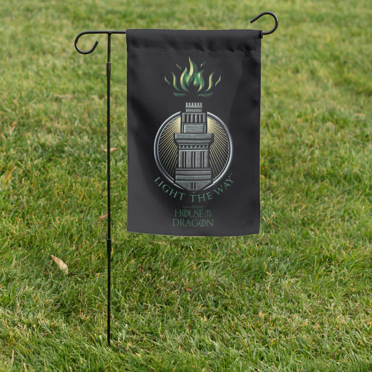 HOUSE OF THE DRAGON | House Hightower Sigil Garden Flag | Zazzle