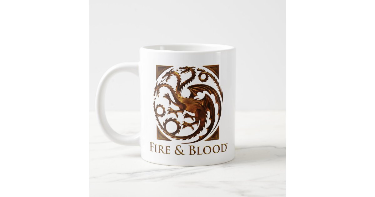 HOUSE OF THE DRAGON | House Targaryen Sigil Giant Coffee Mug | Zazzle