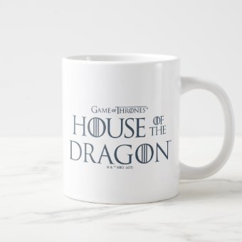 HOUSE OF THE DRAGON | House Velaryon Sigil Giant Coffee Mug | Zazzle
