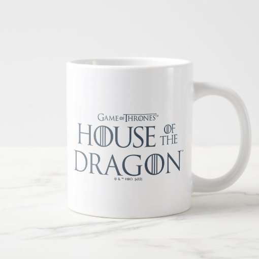 HOUSE OF THE DRAGON | House Velaryon Sigil Giant Coffee Mug | Zazzle
