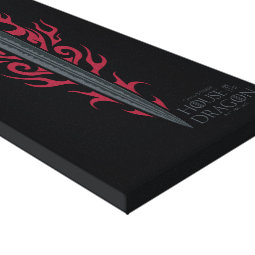HOUSE OF THE DRAGON | King Viserys Flaming Sword Canvas Print | Zazzle