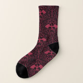 HOUSE OF THE DRAGON | Red Dragon Filigree Pattern Socks | Zazzle