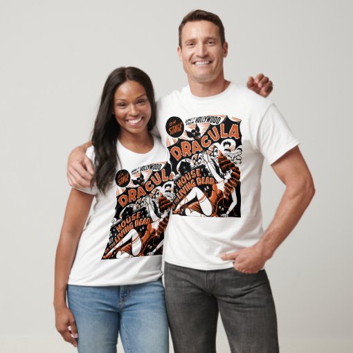 House of the Living Dead Spook Show Tee Shirt | Zazzle