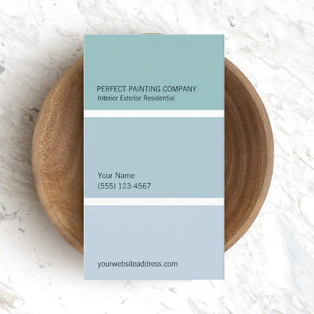 House Painters Business Card | Zazzle