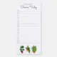 House Plants To Do List Of Plant Lover Magnetic Notepad | Zazzle