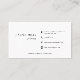 House rental picture and logo Airbnb Business Card | Zazzle