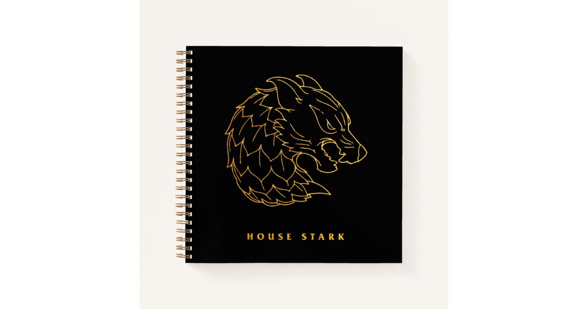 House Stark Icon Notebook | Zazzle