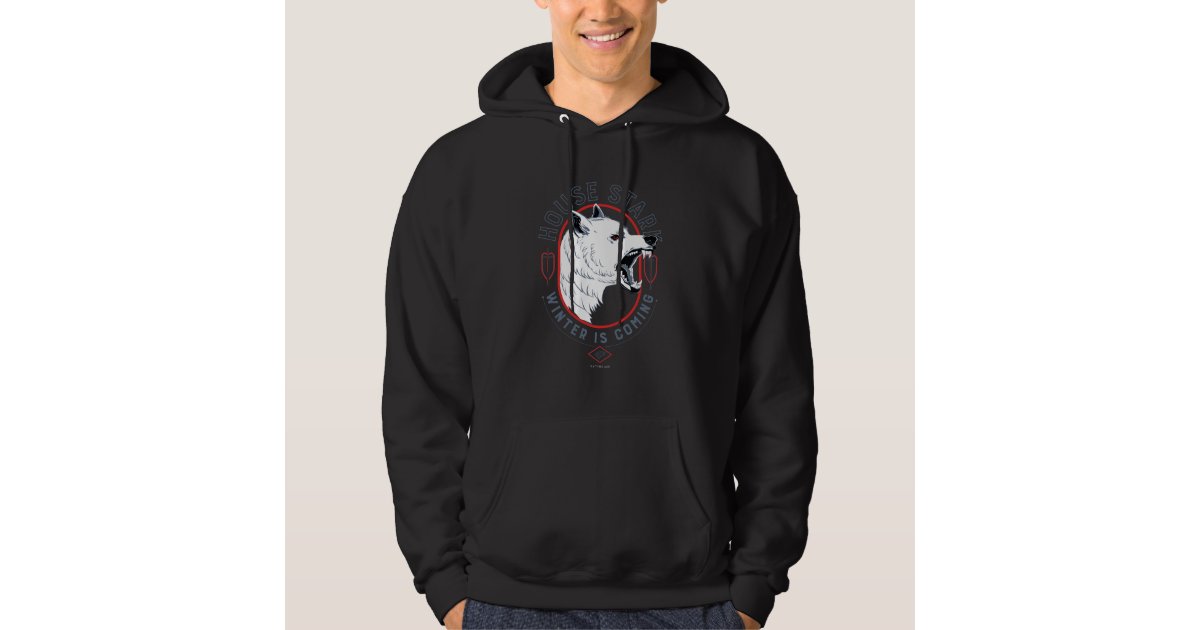 House Stark - Winter Is Coming Hoodie | Zazzle