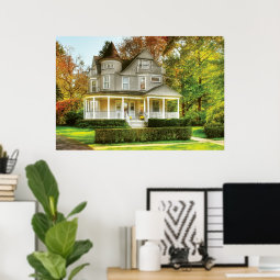 House - Victorian Dream House Poster | Zazzle