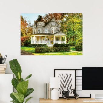 House - Victorian Dream House Poster | Zazzle