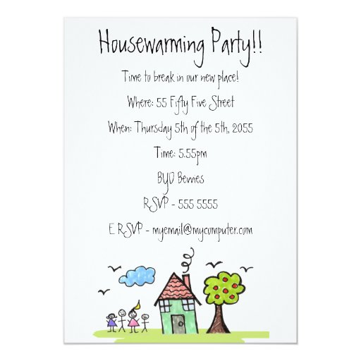 House Warming Moving Party Invite Invitation | Zazzle