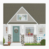 Household Binder Craftsman Home | Zazzle