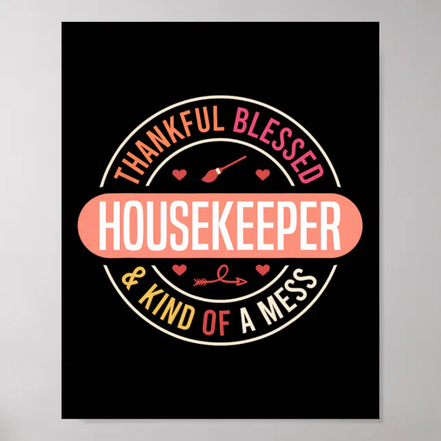 Housekeeping Appreciation Week Environmental Servi Poster | Zazzle