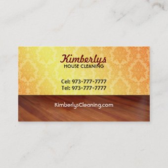 Housekeeping business cards | Zazzle