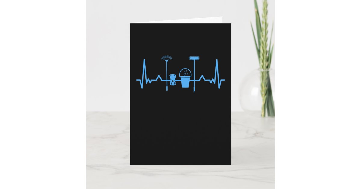Housekeeping Cleaning Gift for Cleaner Card | Zazzle