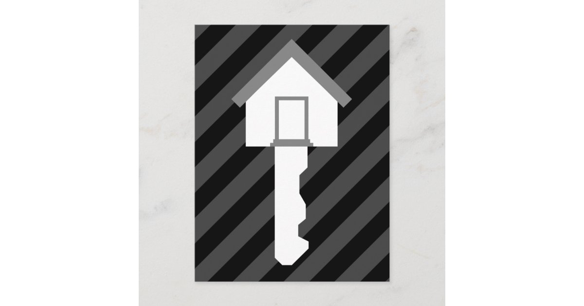 housekey postcard | Zazzle
