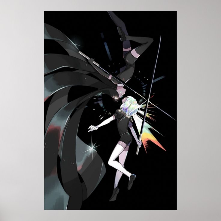 Houseki no Kuni Diamond and Bort Poster | Zazzle