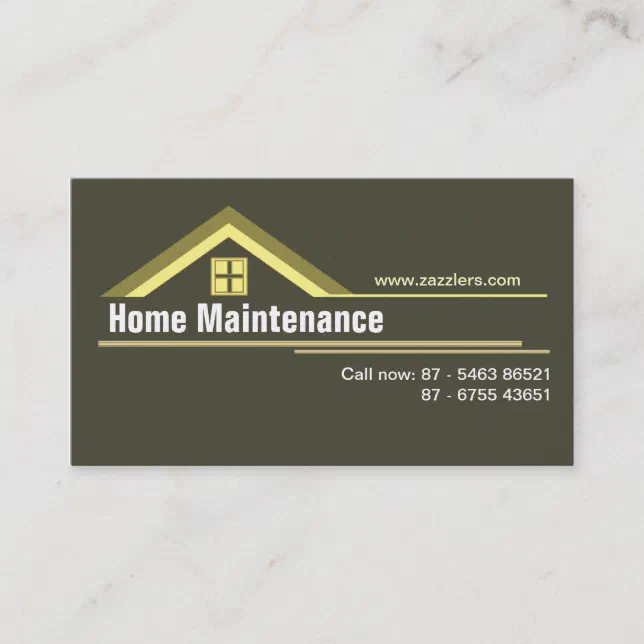 houses business card | Zazzle