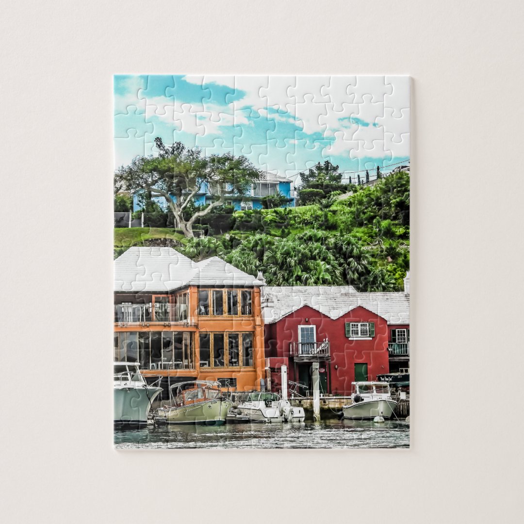 Houses Near Hamilton Jigsaw Puzzle | Zazzle