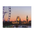Houses of Parliament & the London Eye Postcard | Zazzle