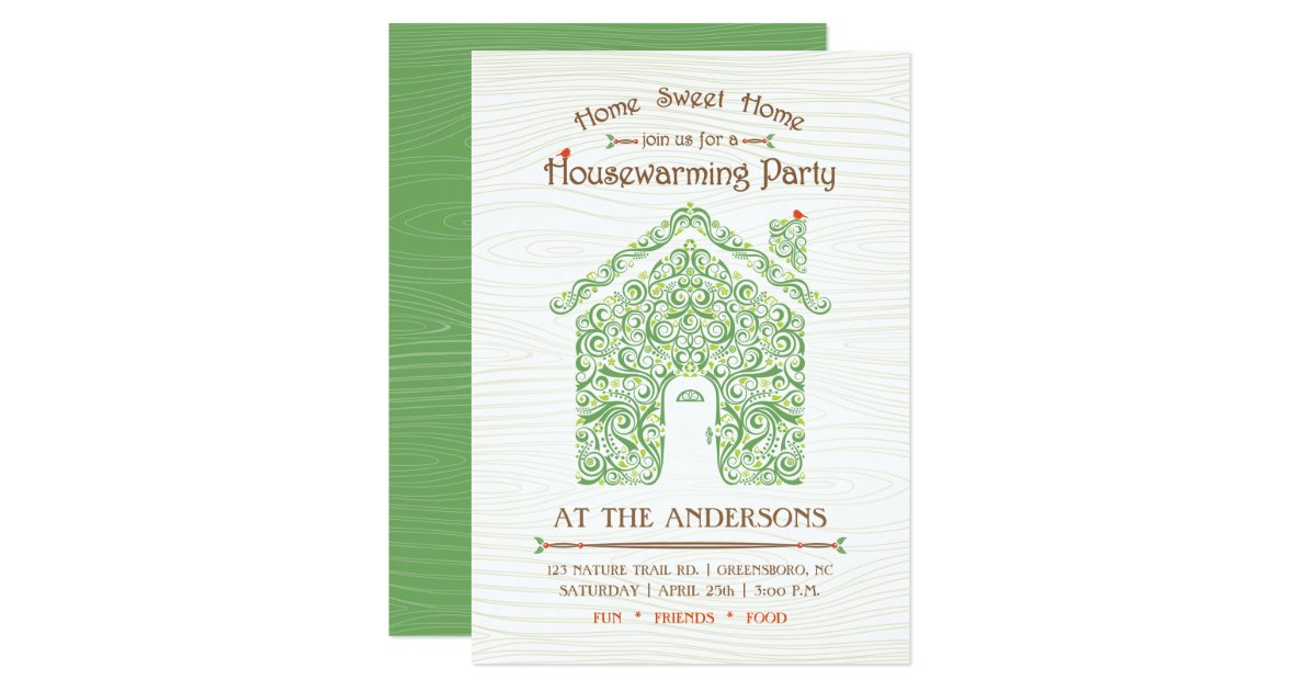 Housewarming Home Party Invitation | Zazzle.com