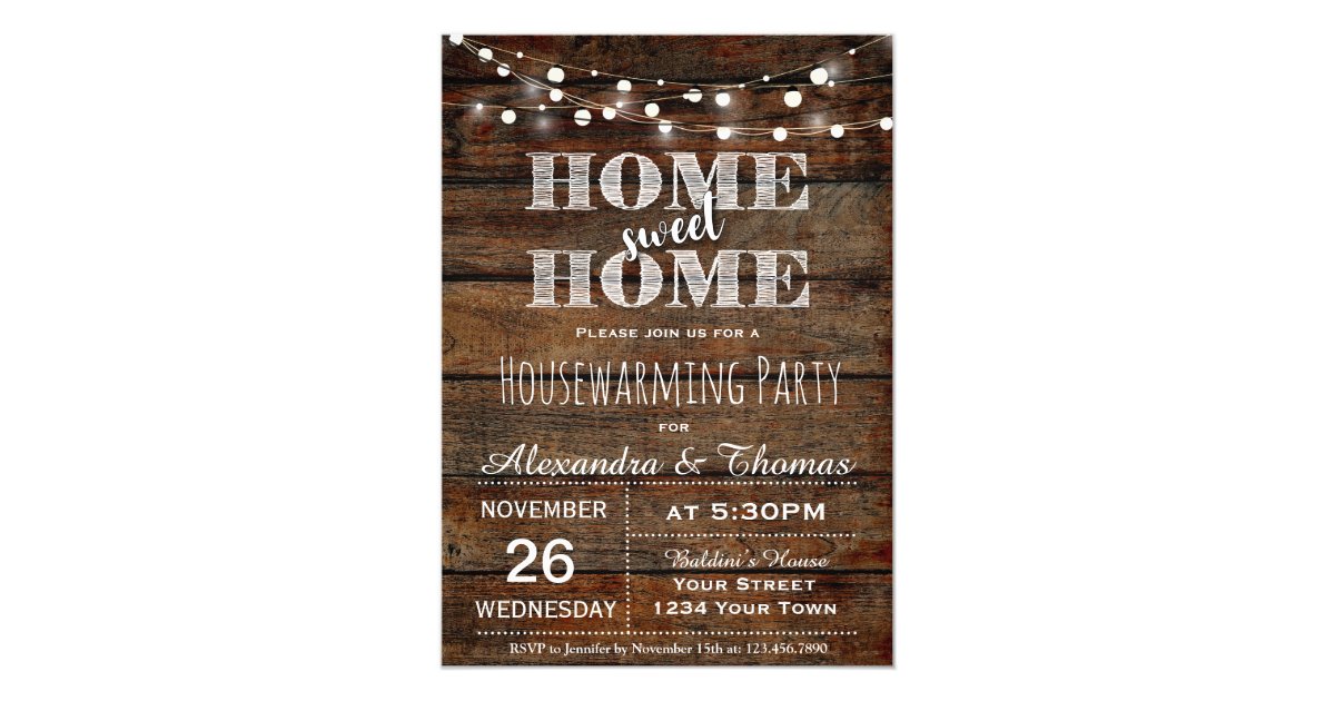 Housewarming Party Invitation | Zazzle.com