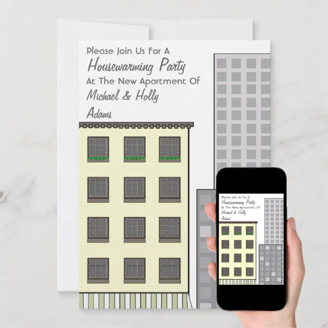 Housewarming Party Invitation - New Apartment | Zazzle