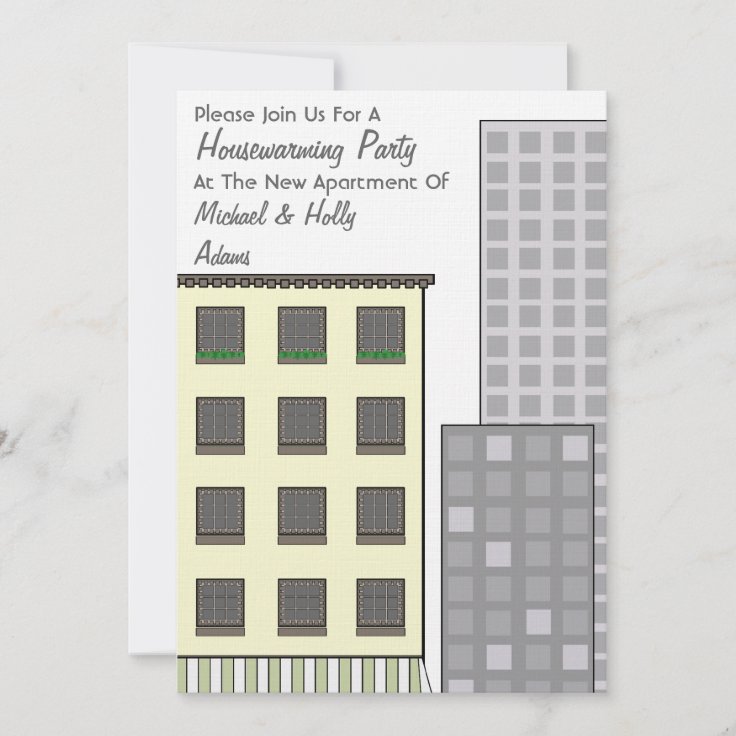Housewarming Party Invitation - New Apartment | Zazzle