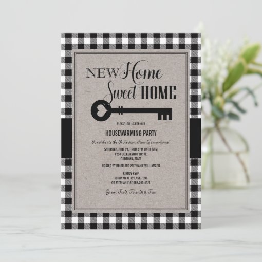 Housewarming Party New Home Celebration Invitation | Zazzle